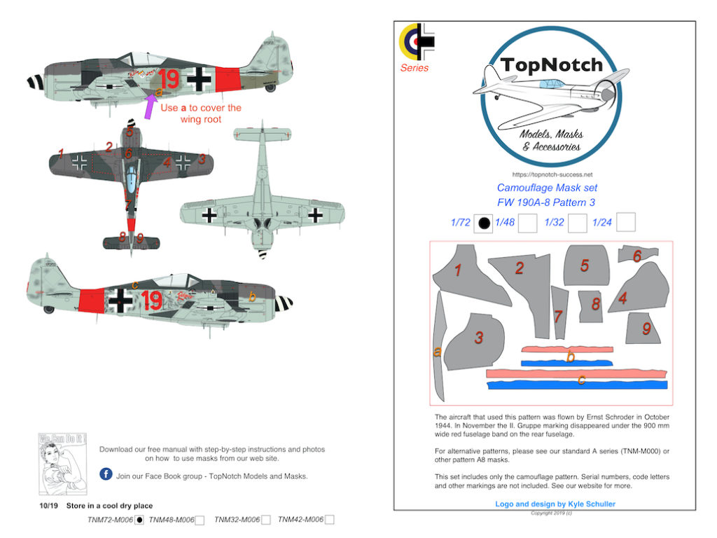 Avro Vulcan wrap - TopNotch Masks