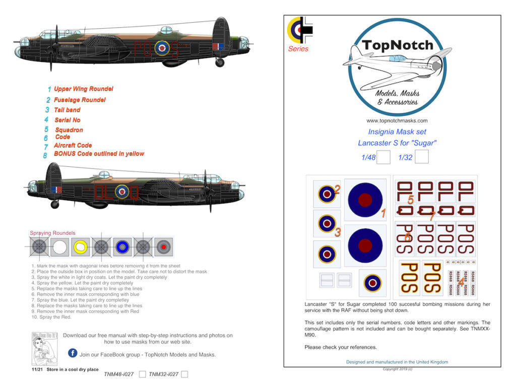 Lancaster S for ''Sugar'' - TopNotch Masks